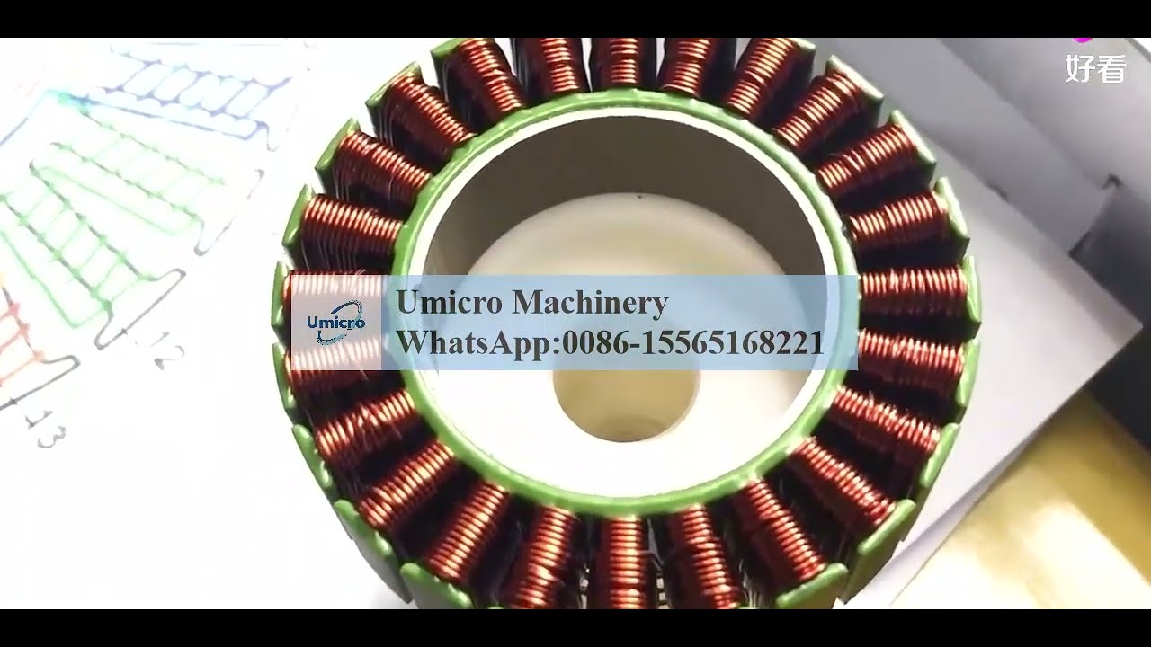 How to wind the stator of a multi slot 24 slot brushless motor ...
