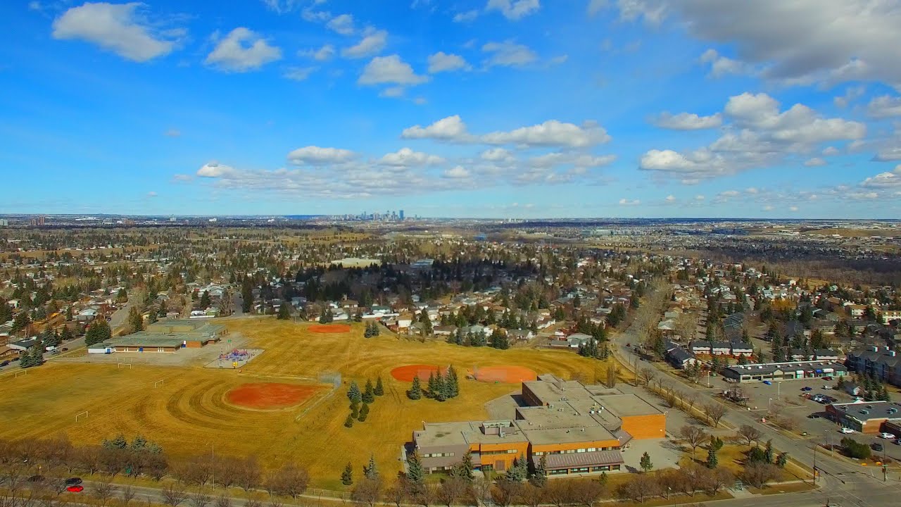 DJI Phantom 3 Drone Flight from Deer Run to Diamond Cove in Calgary ...