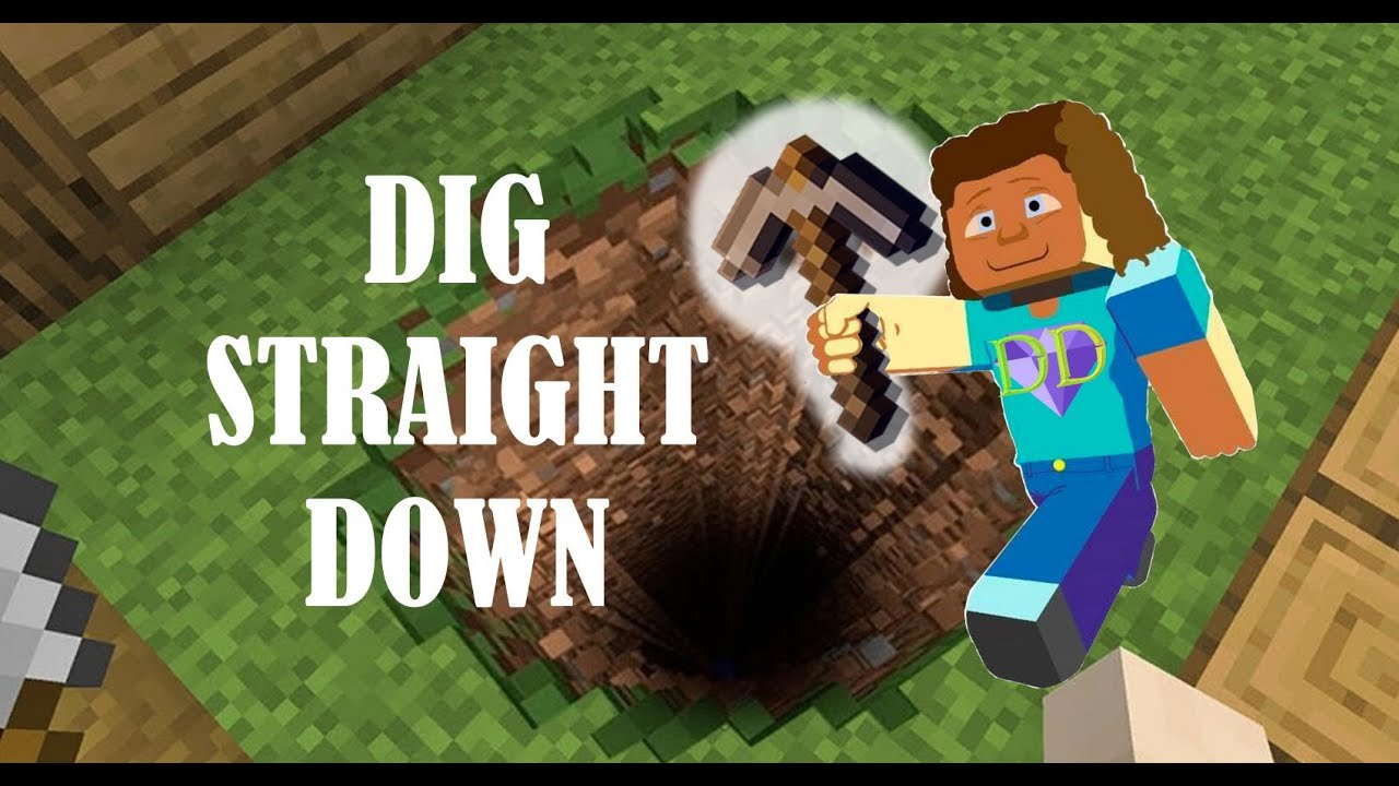 Dimond Dalecraft - Dig Straight Down - YouTube