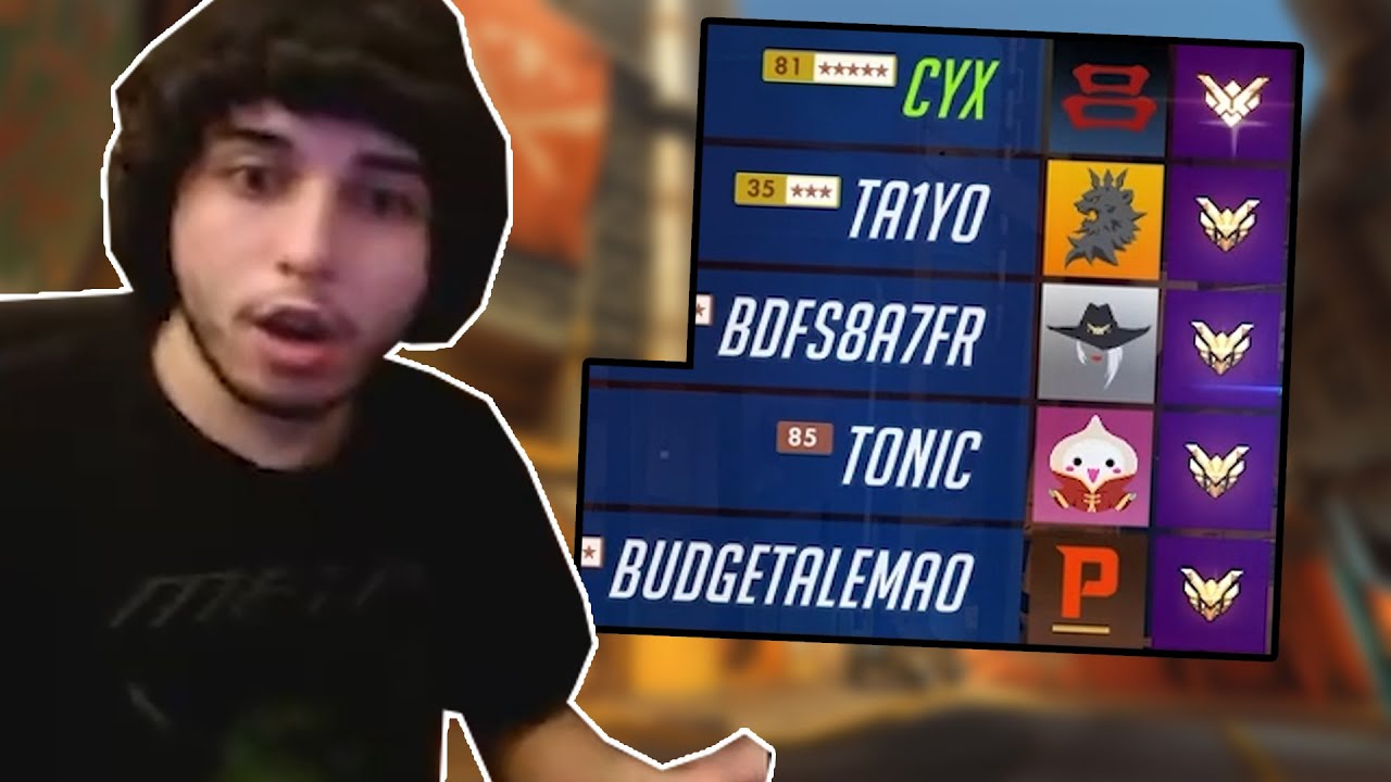 Cyx gets MASTERS teammates? (Overwatch) - YouTube