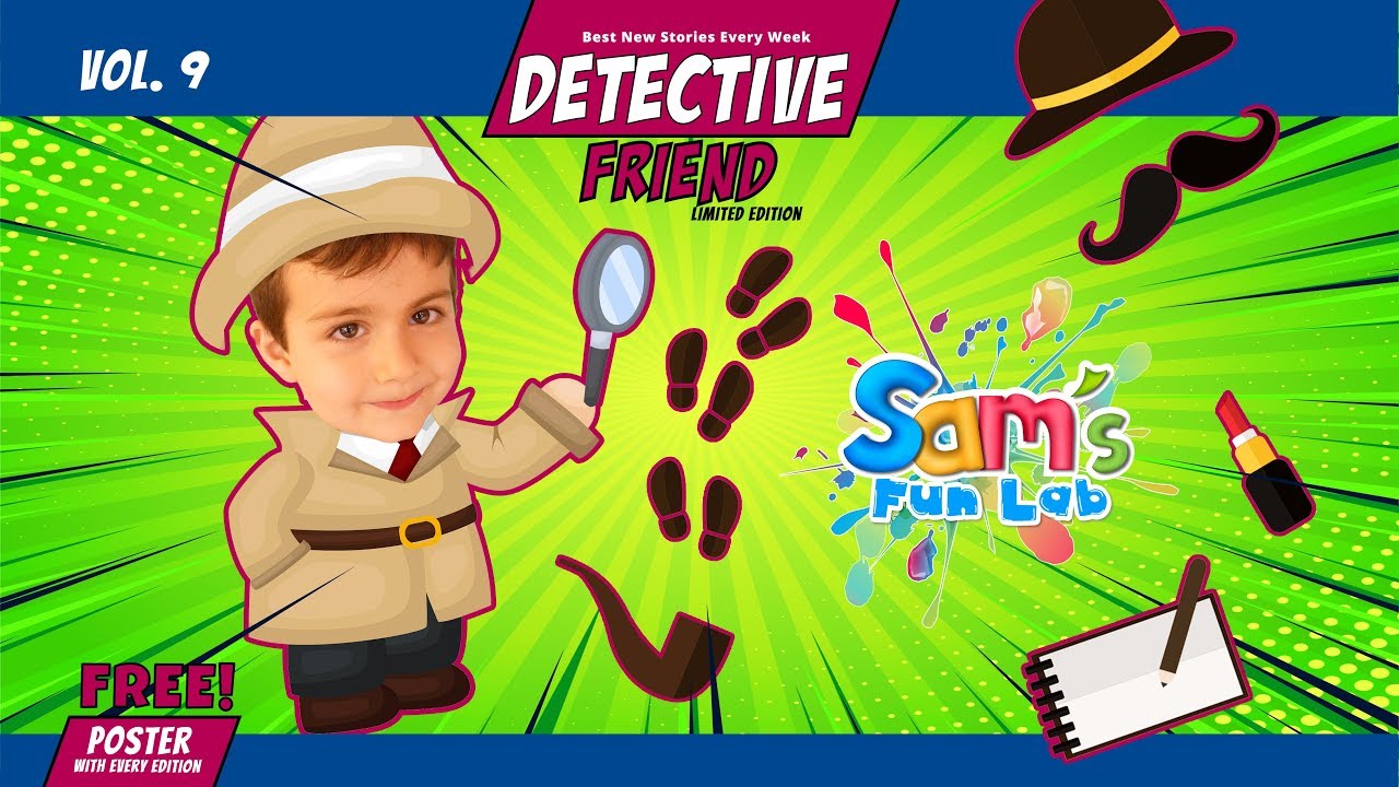 KIDS COMICS🔎 Detective Friend - YouTube