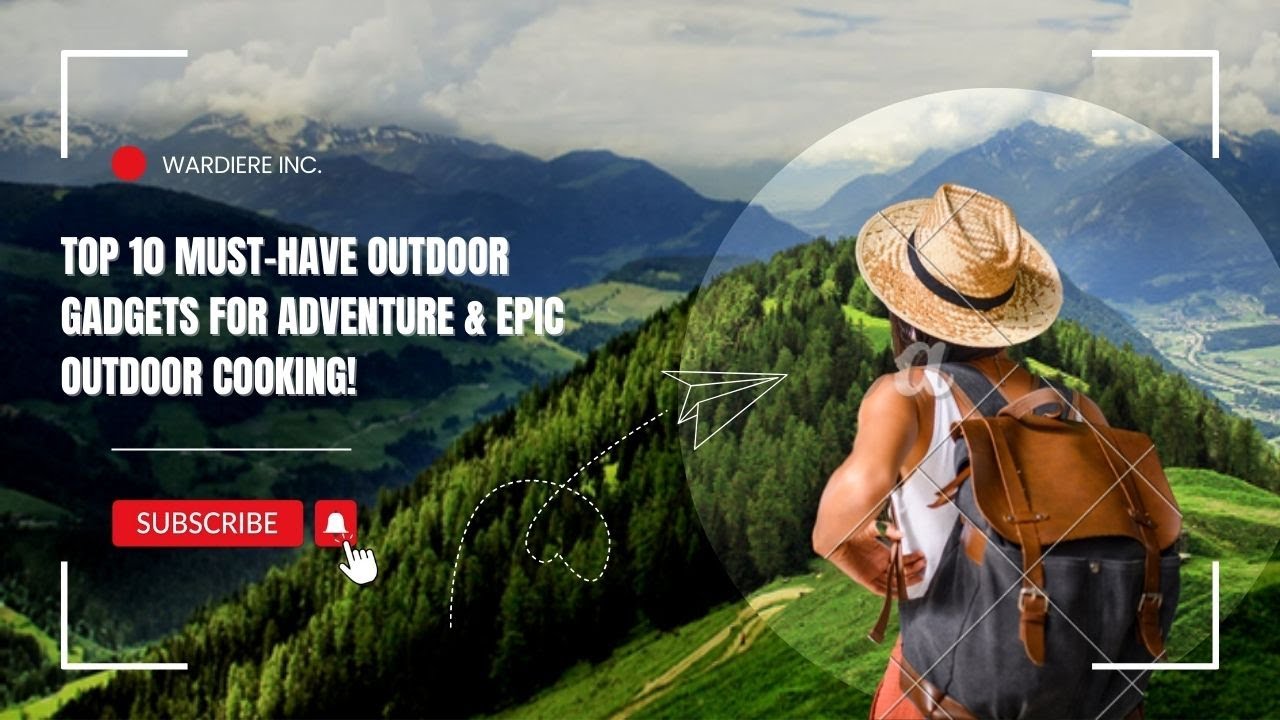 10 Must-have outdoor gadgets ~ adventure, cooking - YouTube