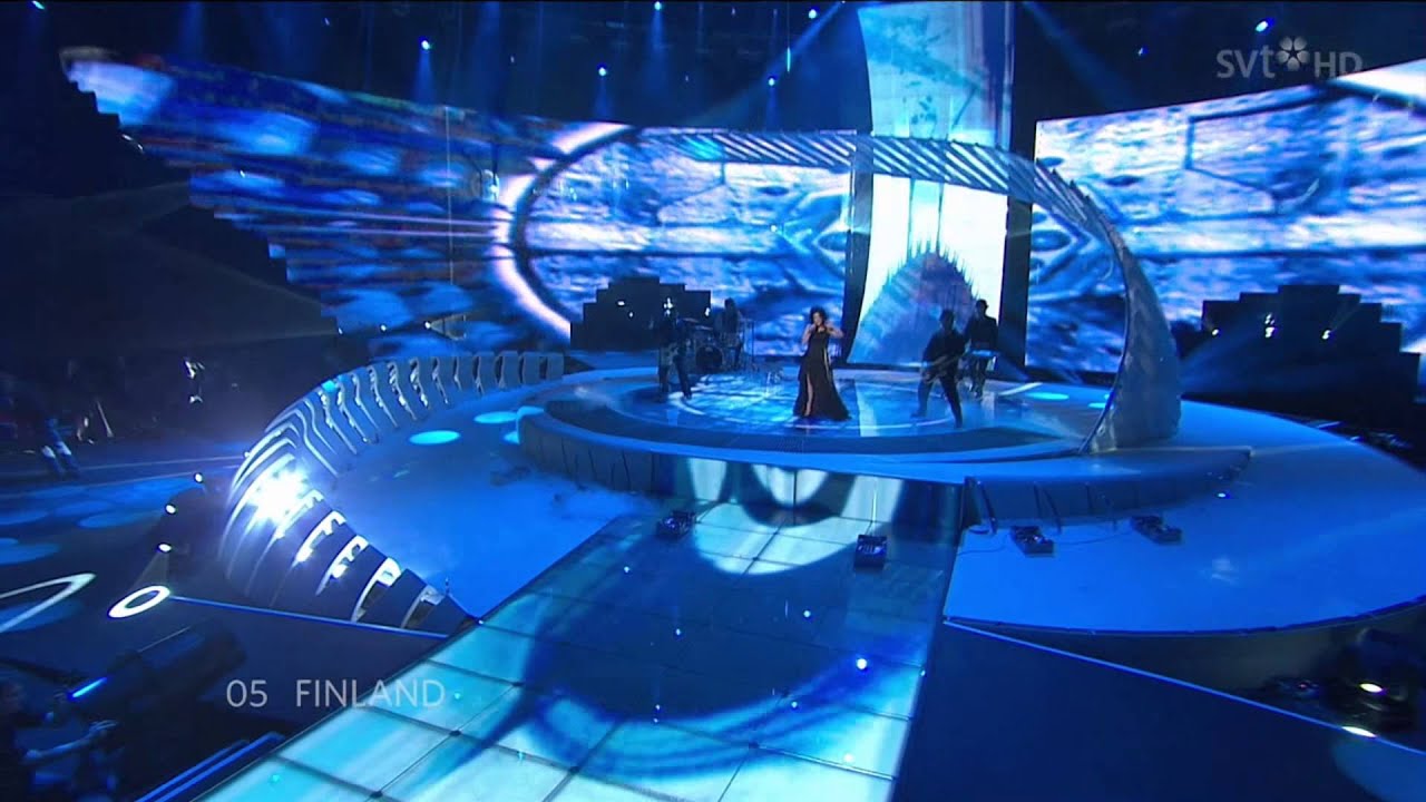 Eurovision 2007 Final 05 - Hanna - Leave Me Alone - Finland - YouTube