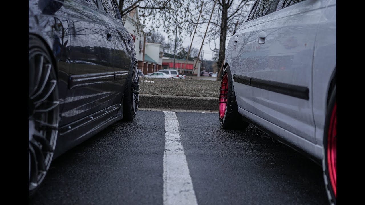 2 Static Hyundai Elantra's at Import Alliance - YouTube