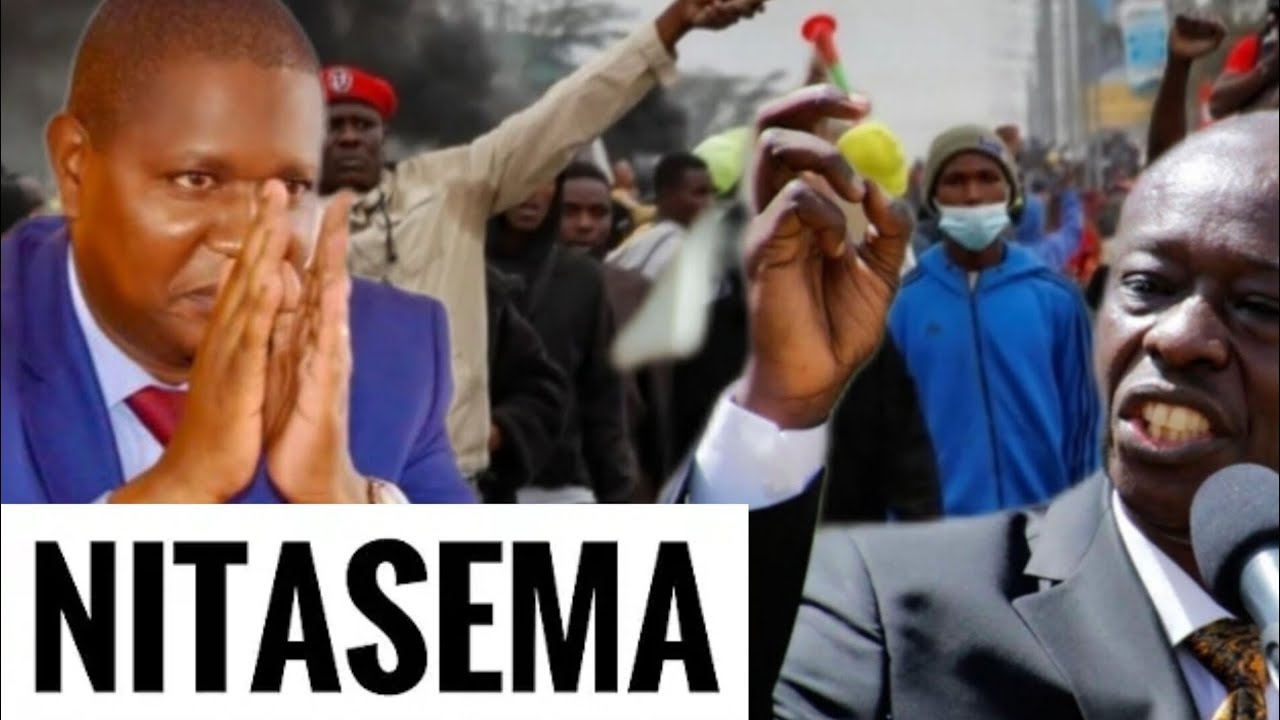 SHAME ‼️RUTO SEND KIBWEZI WEST MP MUTUSE AGAIN TO SAY GACHAGUA IS ...