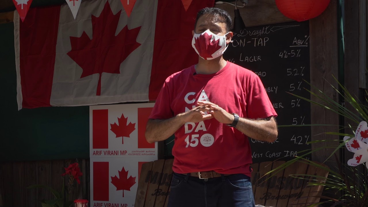 MP Virani's Virtual Canada Day: Canadian Music + Movies with Chef ...