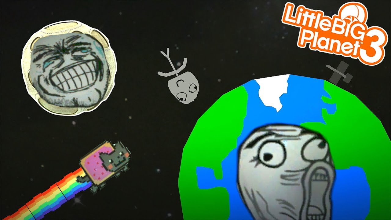 THE WORLD OF DANK MEMES | LittleBIGPlanet 3 Gameplay (Playstation 4 ...