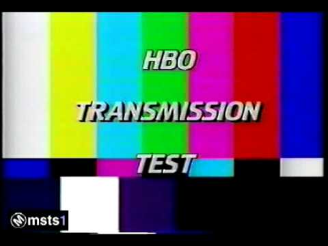 HBO Transmission Test - '86 - YouTube