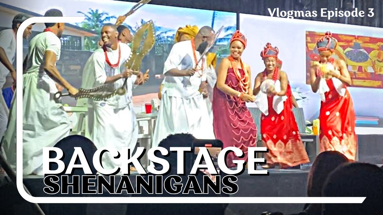 CHRISTMAS SHOW BACKSTAGE VLOG | STAGE PLAY - YouTube