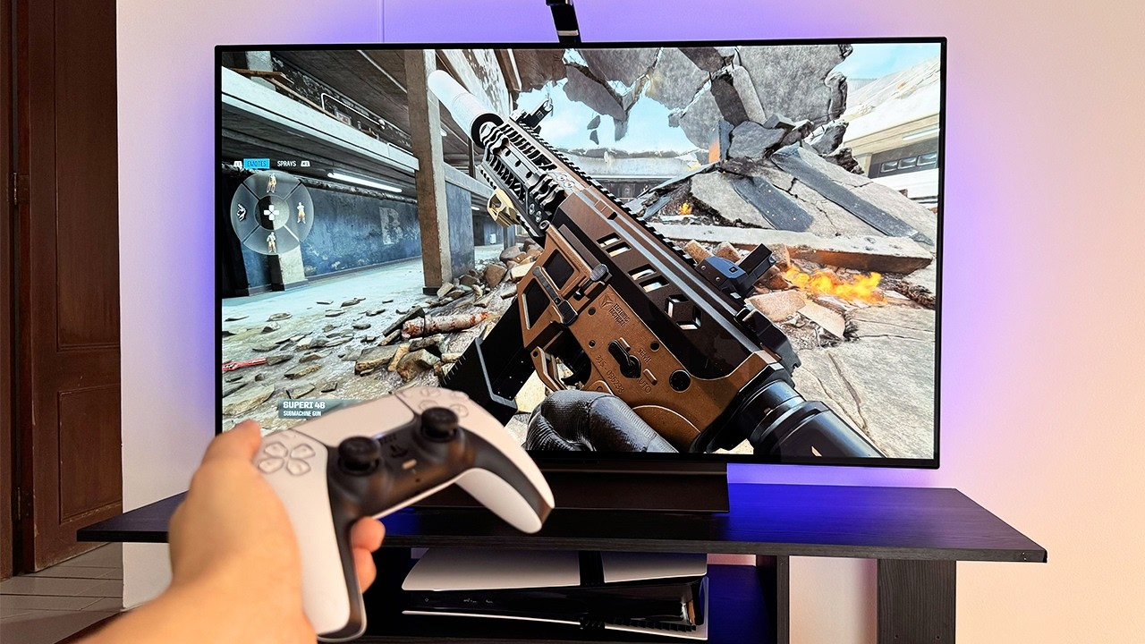 LG OLED C4 + Warzone PS5 Pro Gameplay 4K 120hz HDR | Govee TV Backlight ...