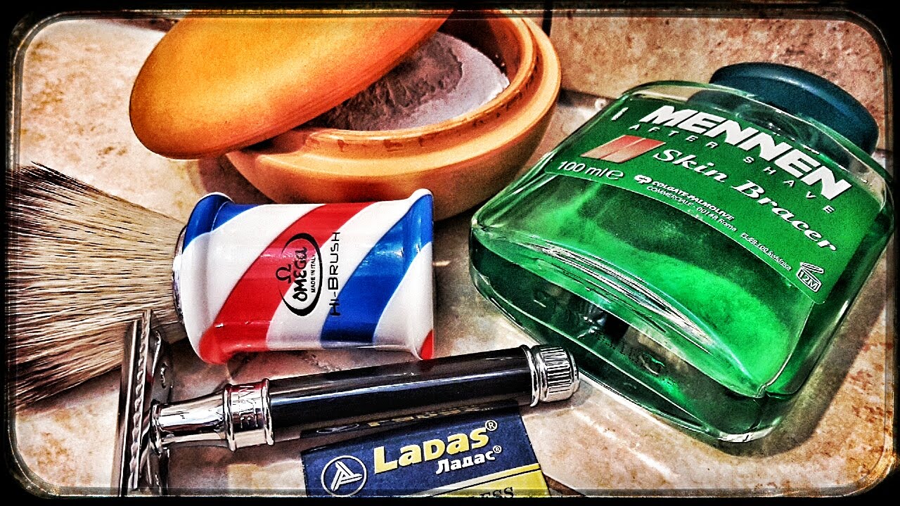 Rasatura con crema Atkinson - Edwin Jagger & Ladas - Omega Hi-Brush ...