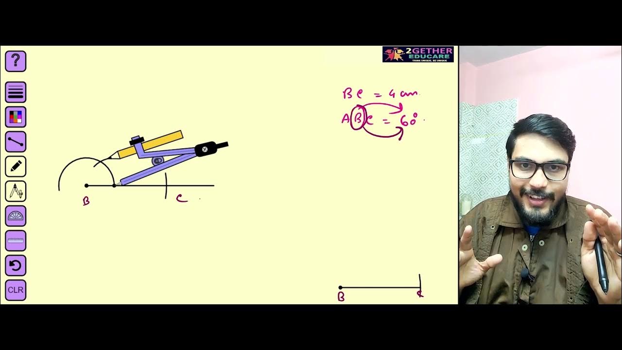 Construction, class 8, ICSE MATHS, 18 [A] - YouTube