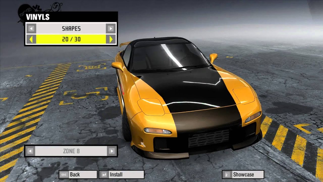 Need for Speed ProStreet How to make Han's RX7 - YouTube