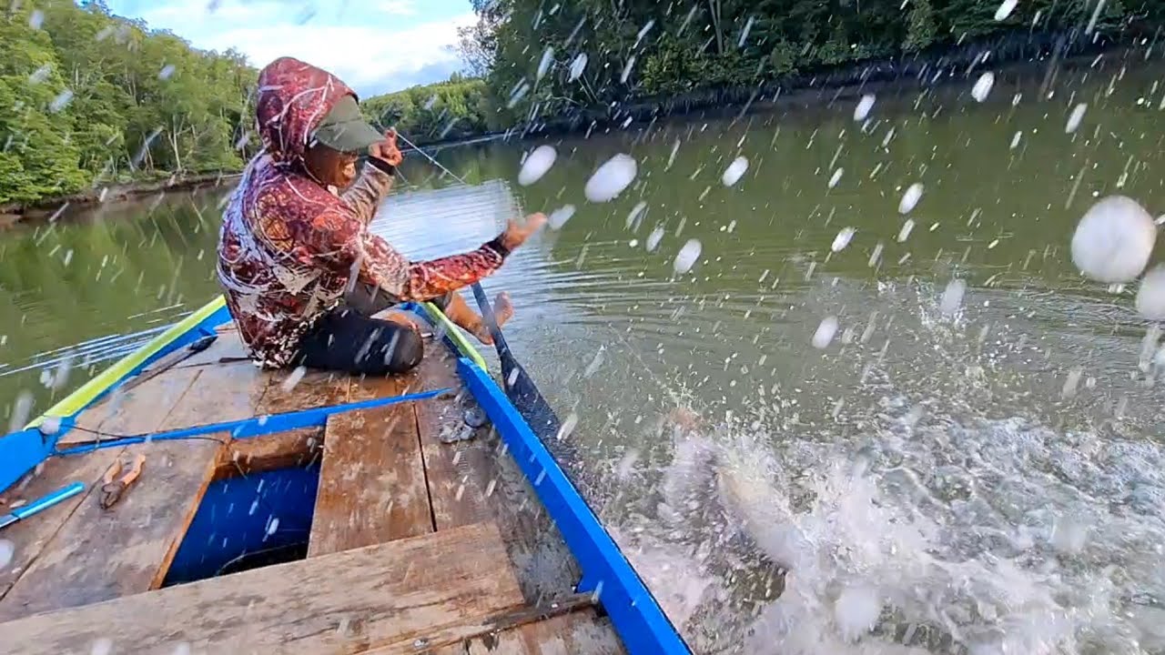 BEST FISHING MUARA, HASIL NYA LUAR BIASA - YouTube