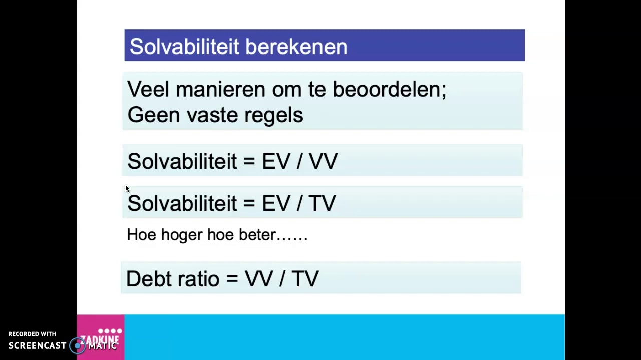 Solvabiliteit - YouTube