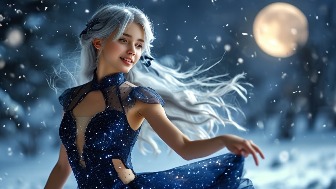 Winter Moonlight Festival: A Magical Night in the Snow 🌙 ️ - YouTube
