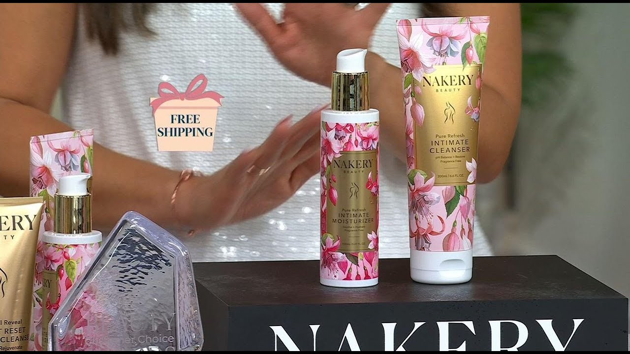 Nakery Beauty 2-piece Intimate Cleanser & Moisturizer Set - YouTube