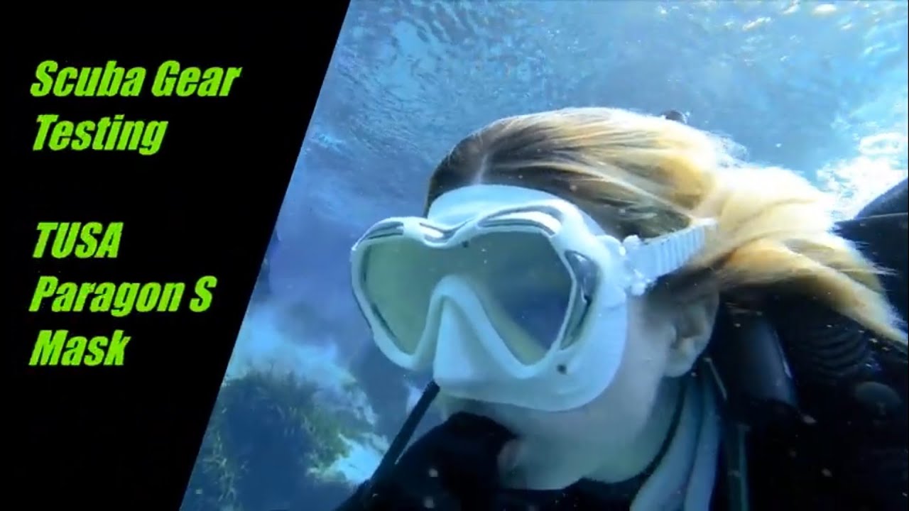Scuba Gear Testing - TUSA Paragon S Mask - YouTube