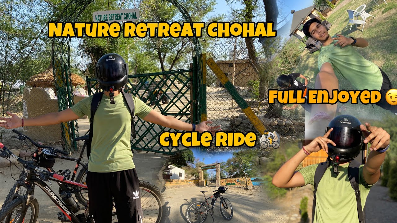 Cycle Ride 🚴‍♂️ Nature Retreat Chohal | Nature Retreat Hoshiarpur ...