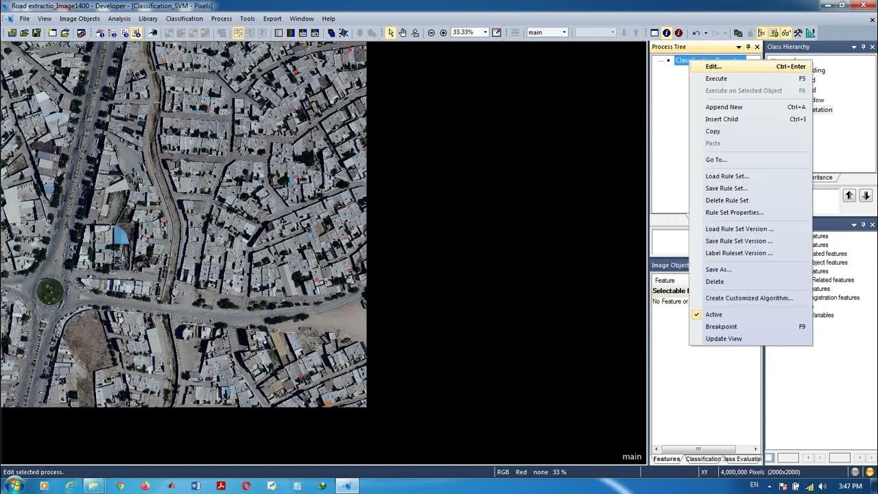 UAV image classification with SVM in eCognition - YouTube