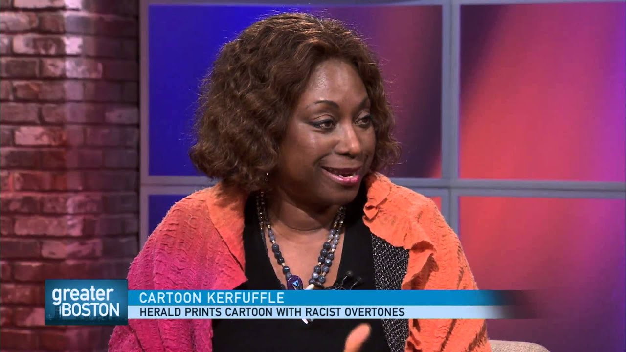 Greater Boston Video: Uproar Over Herald Cartoon With Racial Overtones ...