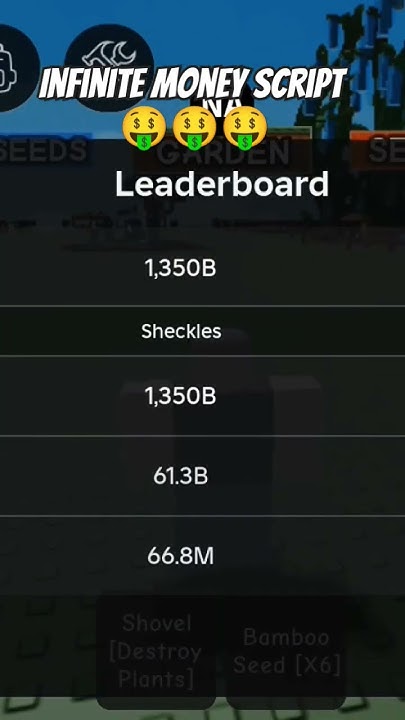 Infinite Money Script in Grow a Garden - YouTube