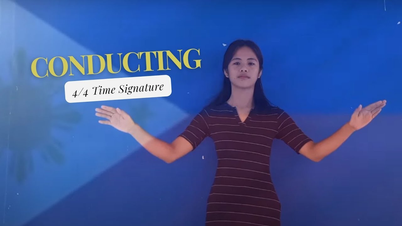 Conducting 4/4 Time Signature (Lupang Hinirang | UM Hymn) - YouTube
