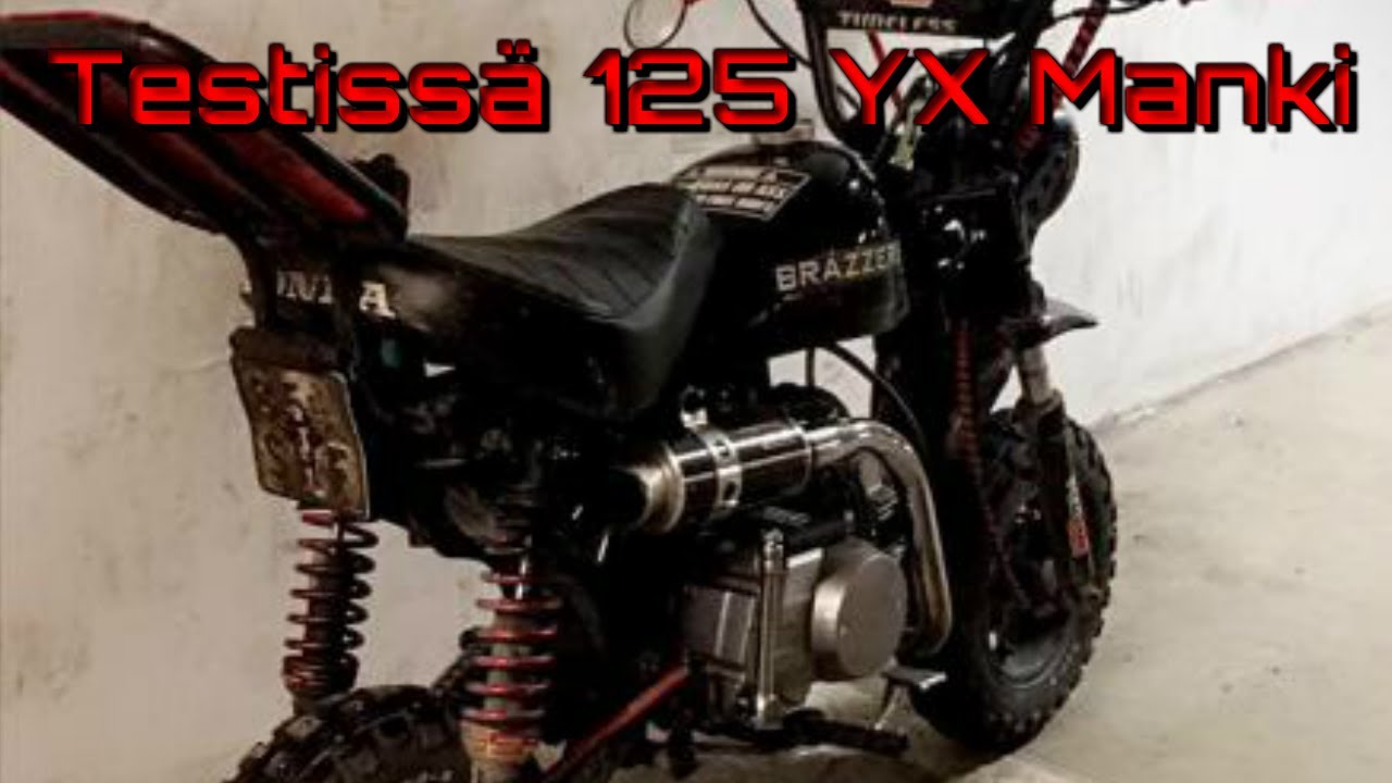 Testissä Kaverin 125 YX Manki - YouTube