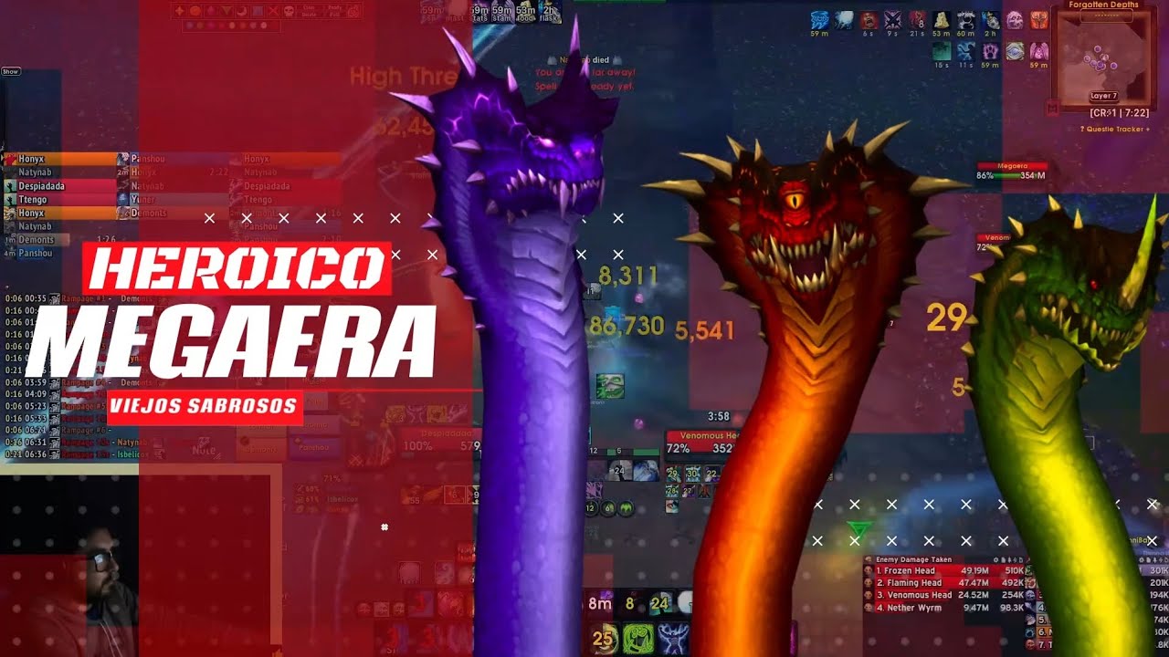 Megaera - 10 Man Heroico - WoW Classic: MoP - DK Frost - Viejos ...