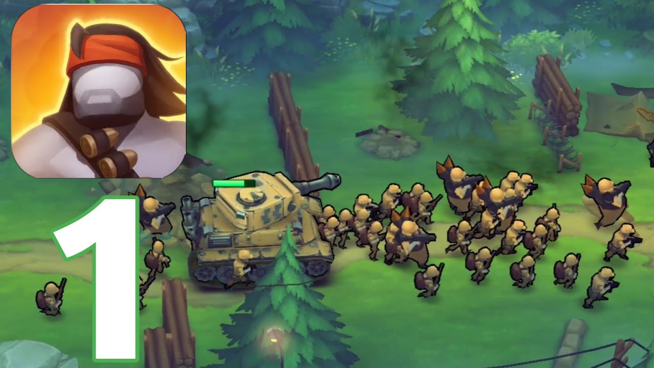 Guns Up! Mobile Gameplay Walkthrough (ios,Android) - YouTube