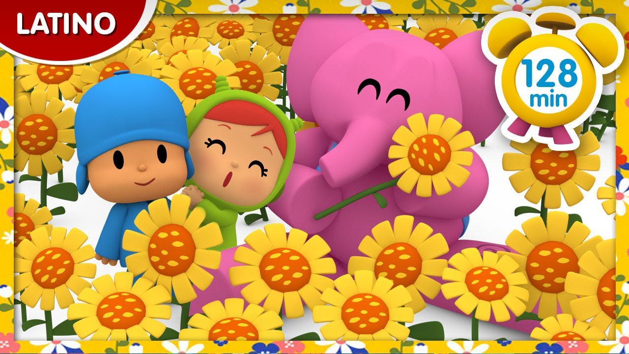 🌼 POCOYÓ en ESPAÑOL LATINO - La Primavera para niños [128 min ...
