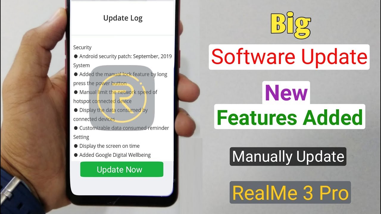 New Big Software Update Received 😍 New Features Added in RealMe 3 Pro ...