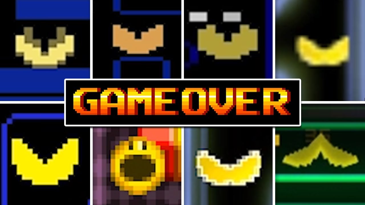 Evolution of Pac Man Death & Game Over Through versions - YouTube