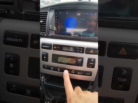 Toyota corolla sol model  klima tuş tamiri 2003 2004 2005 Ankara