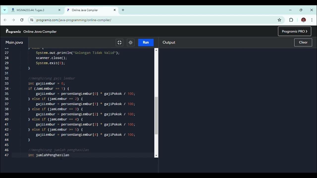 Tugas 3 algoritma dan pemrograman - YouTube