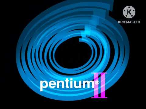 Intel Inside Pentium II Processor (MMX Technology) [1997-1999] Logo Remake (Original Version)