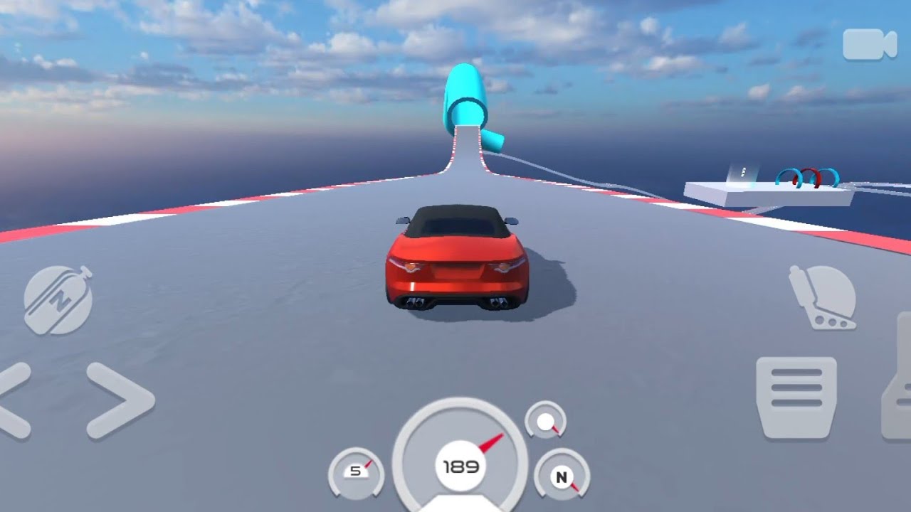 mega car ramp test - YouTube