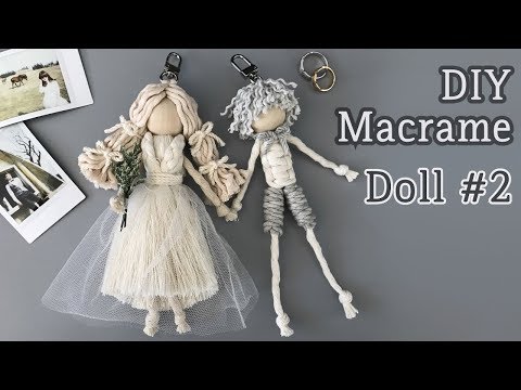 15 Easy DIY Macrame Doll Tutorials for Beginners | Macrame for Beginners