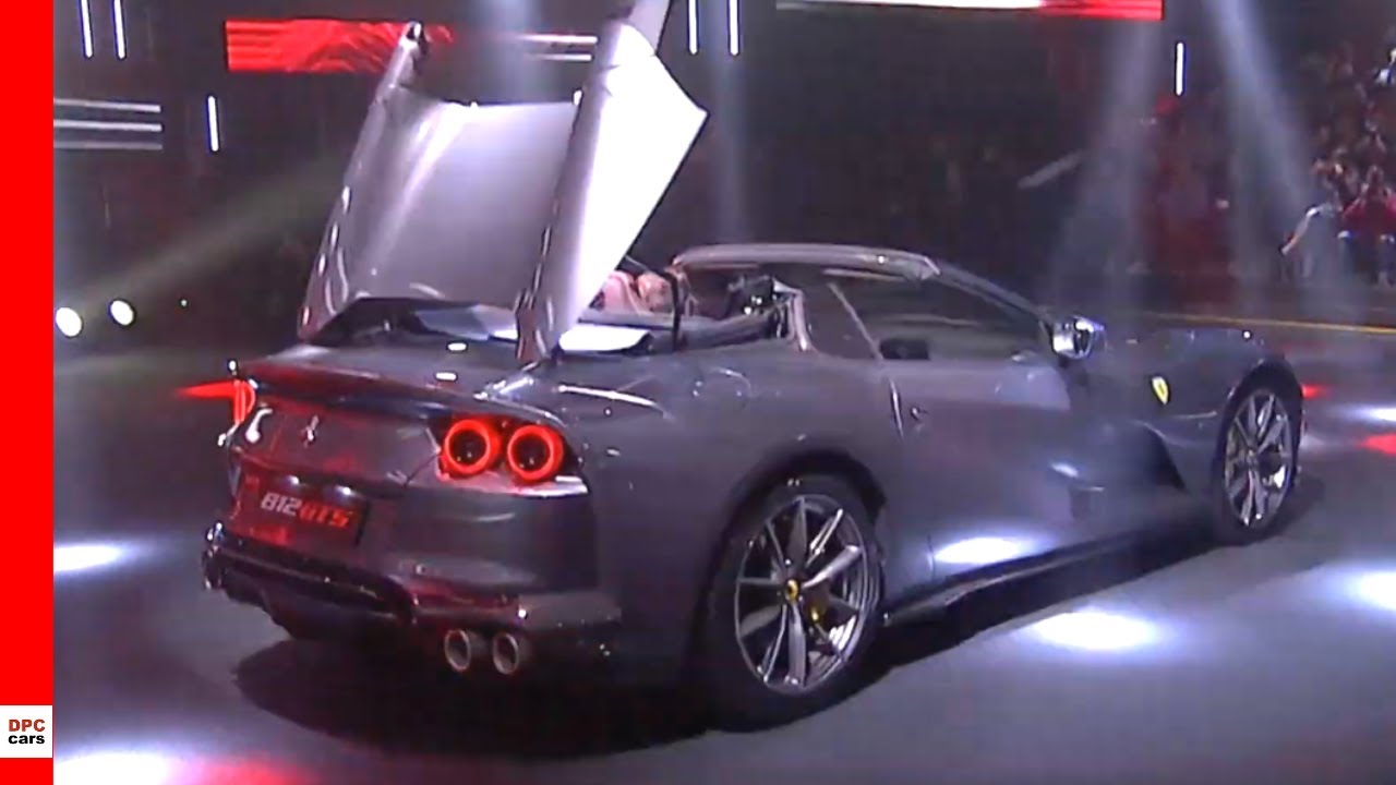 Ferrari 812 GTS Unveiling - YouTube