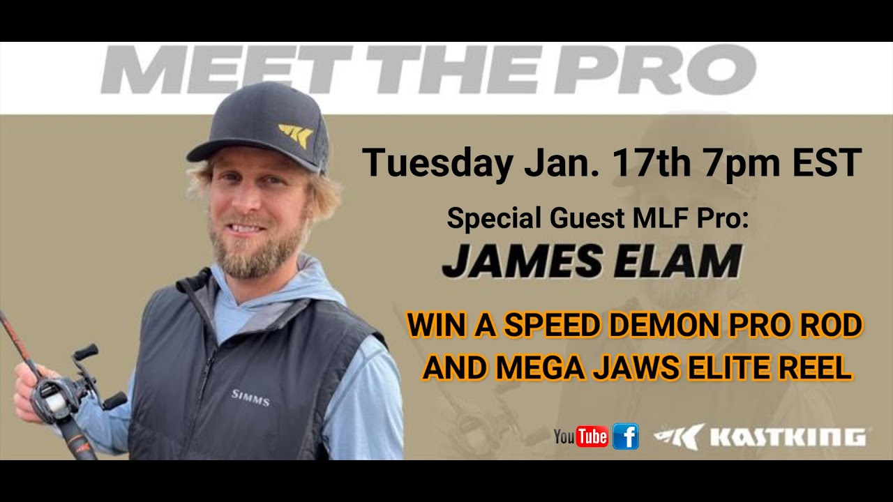 Tuesday January 17th 2023 KastKingLIVE with Special Guest MLF Pro James ...
