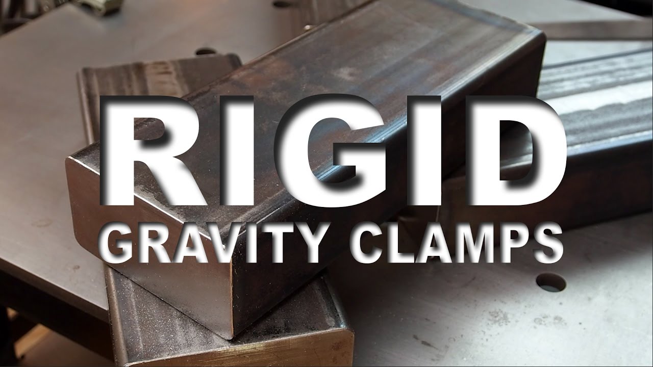 Rigid Gravity Clamps | Cast lead and steel weights for the shop ...
