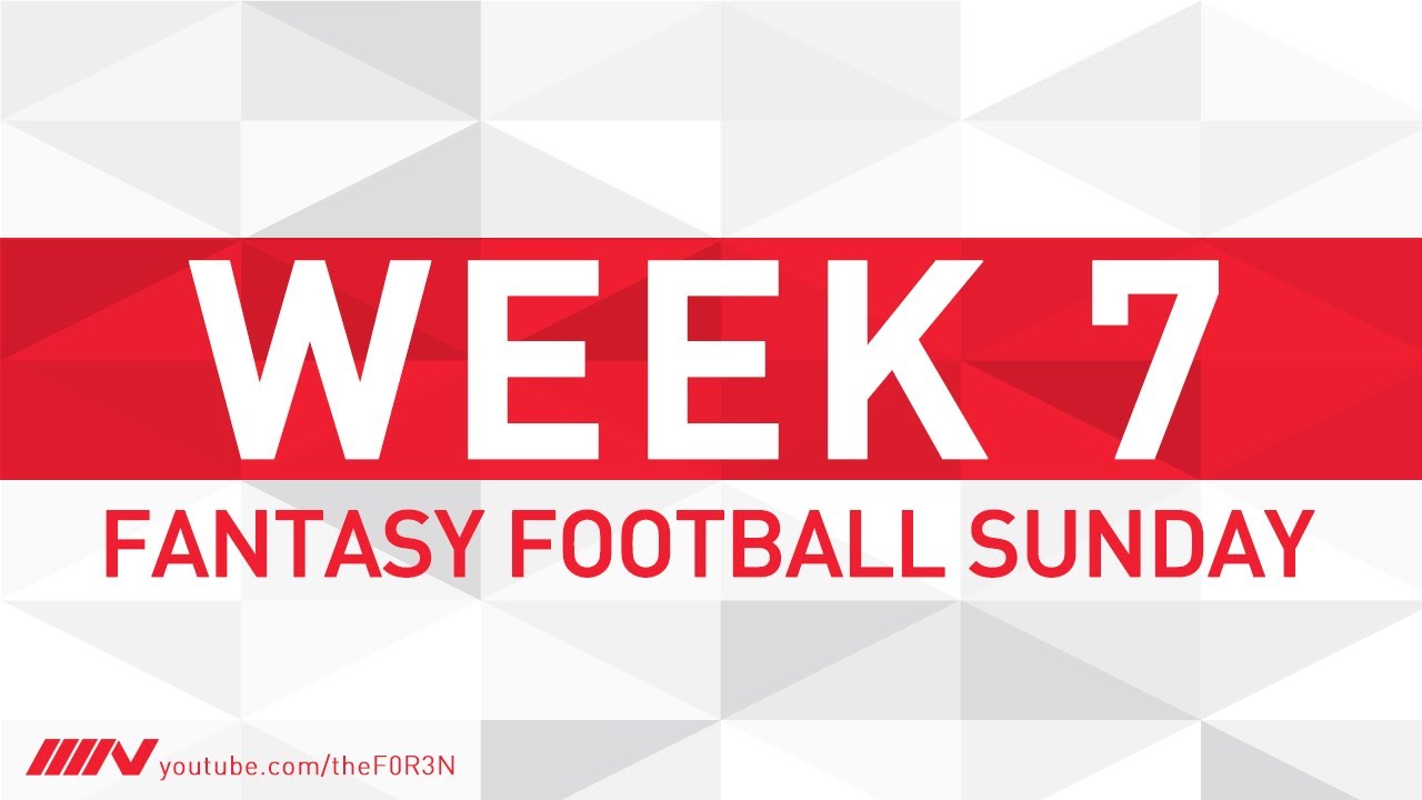 Fantasy Football Sunday - Week 7 GB @ STL - YouTube