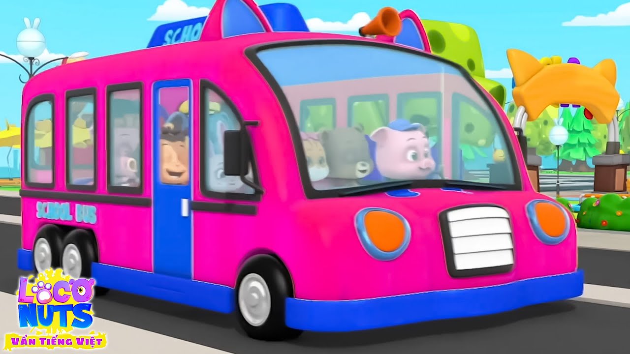 Loco Nuts Bánh Xe Trên Xe Buýt + Nhiều Video Mang Tính Giáo Dục Hơn Cho ...