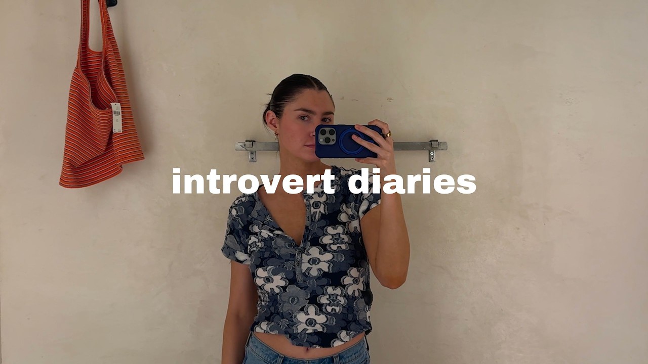 Week in the life of a single introvert: hobbies, shopping, creating and ...
