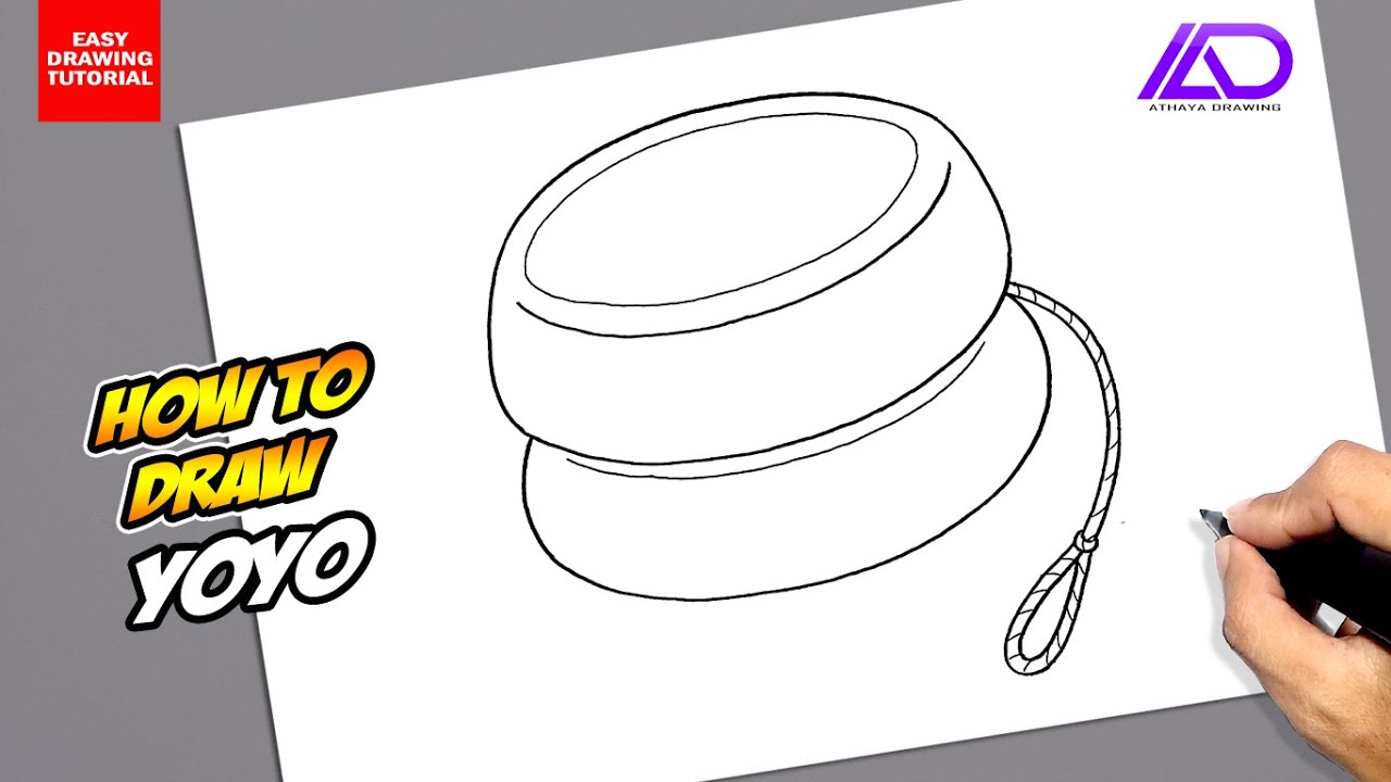 How to draw Yoyo - YouTube