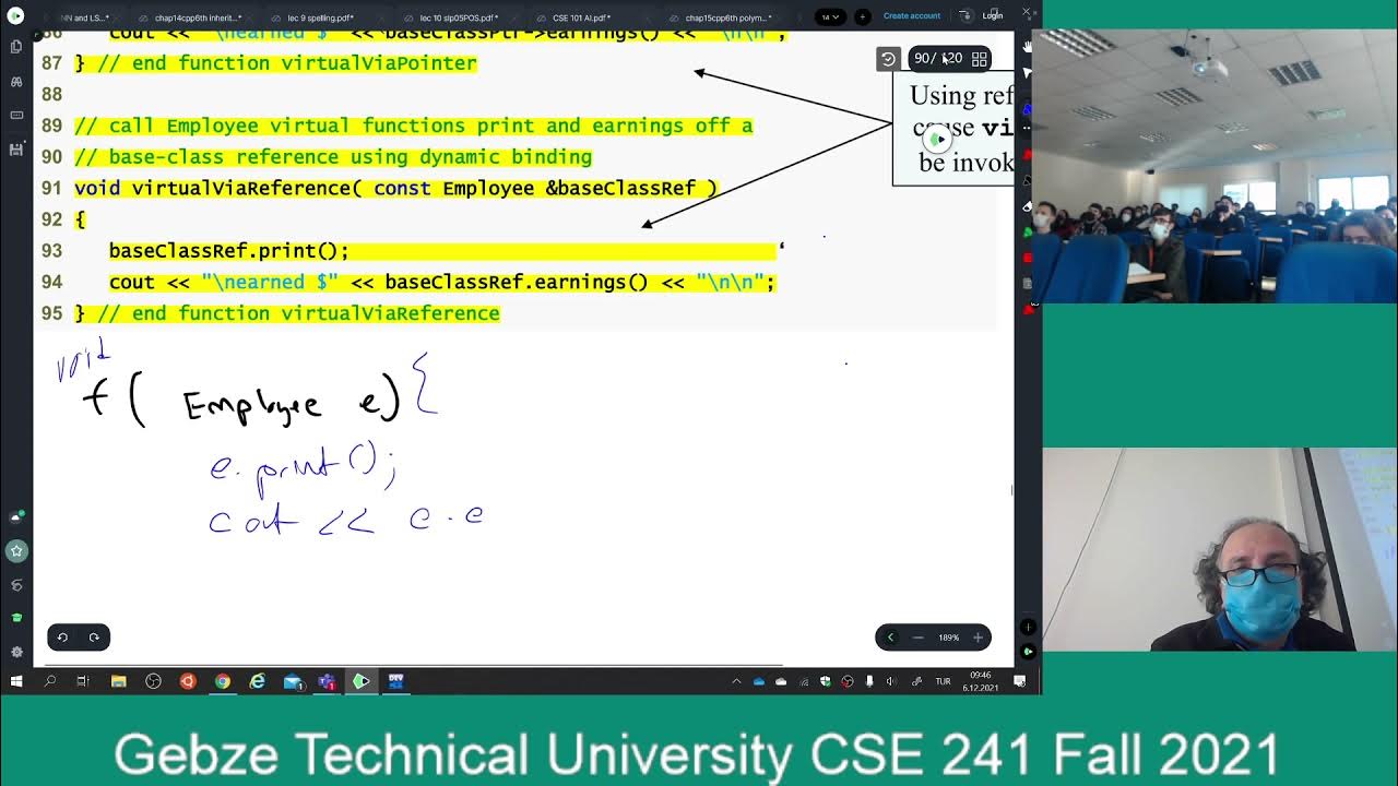 CSE 241 Fall 2021 Dec 06 - YouTube