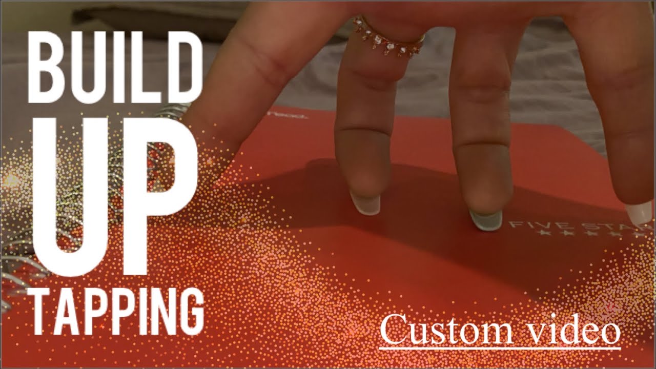 ASMR: 15 mins of lofi build up tapping/scratching! Katherine's Custom ...