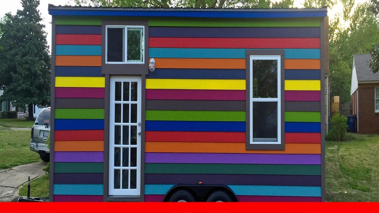9 Brightly Colored Tiny Houses That Are Almost Too Adorable 🛋️ - YouTube