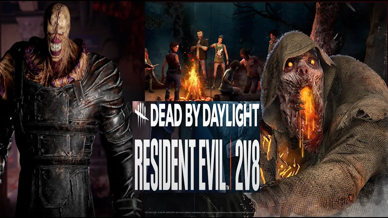 DEAD BY DAYLIGHT 2VS8 - RESIDENT EVIL EDITION! feat. NEMESIS & NEUER ...