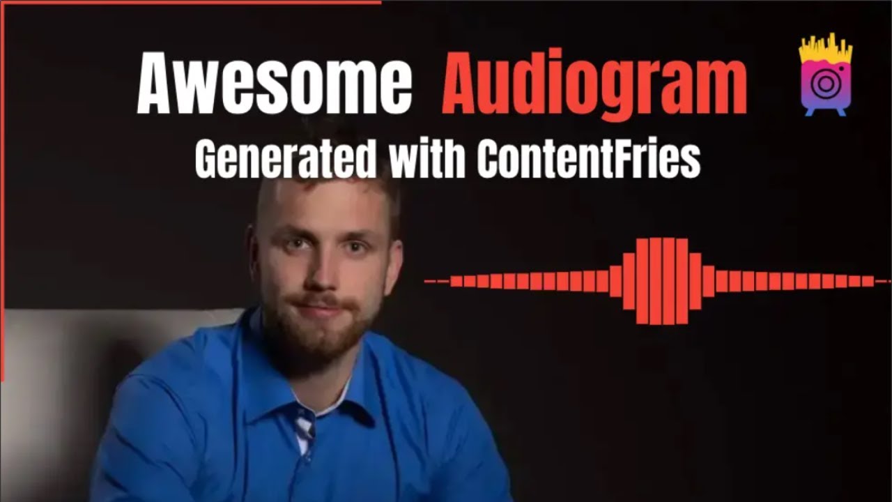 How to generate audio visualisers / audiograms for social in ONE minute ...
